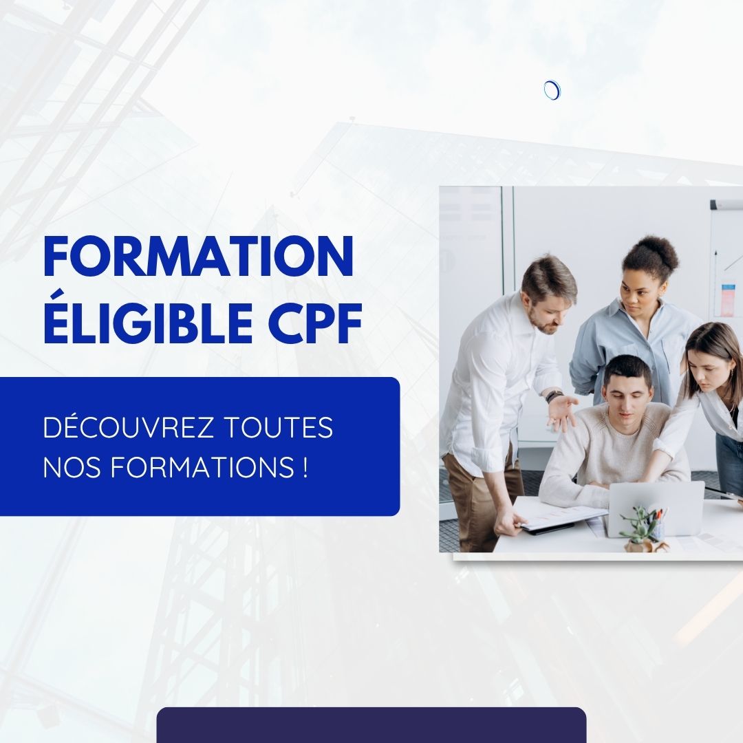 Formation éligible CPF, découvrez toutes nos formations