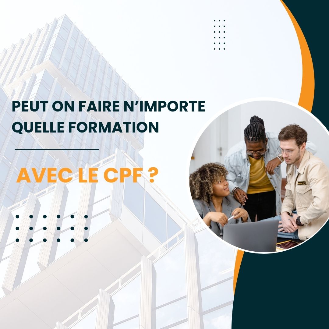 Peut on faire n'importe quelle formation avec le cpf