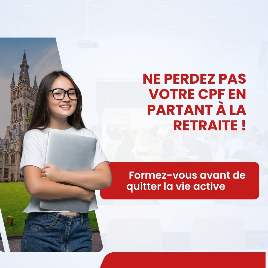 Ne perdez pas votre CPF en partant à la retraite ! | Mon Pôle Formation
